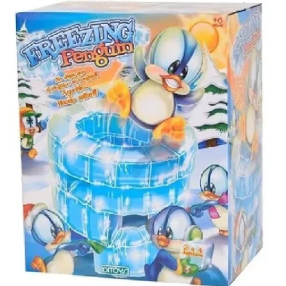 Juego De Mesa Freezing Penguin Ditoys 1481