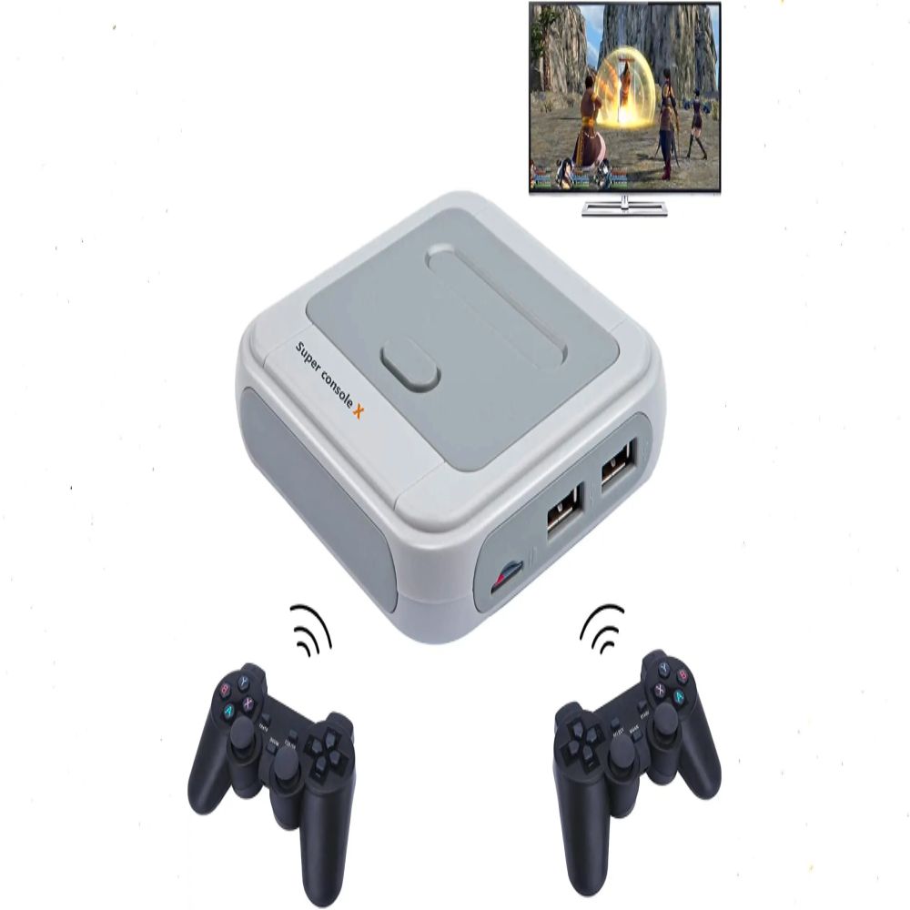 Consola Retro Super Console X de 64GB mas 70000 juegos y con 60 ...
