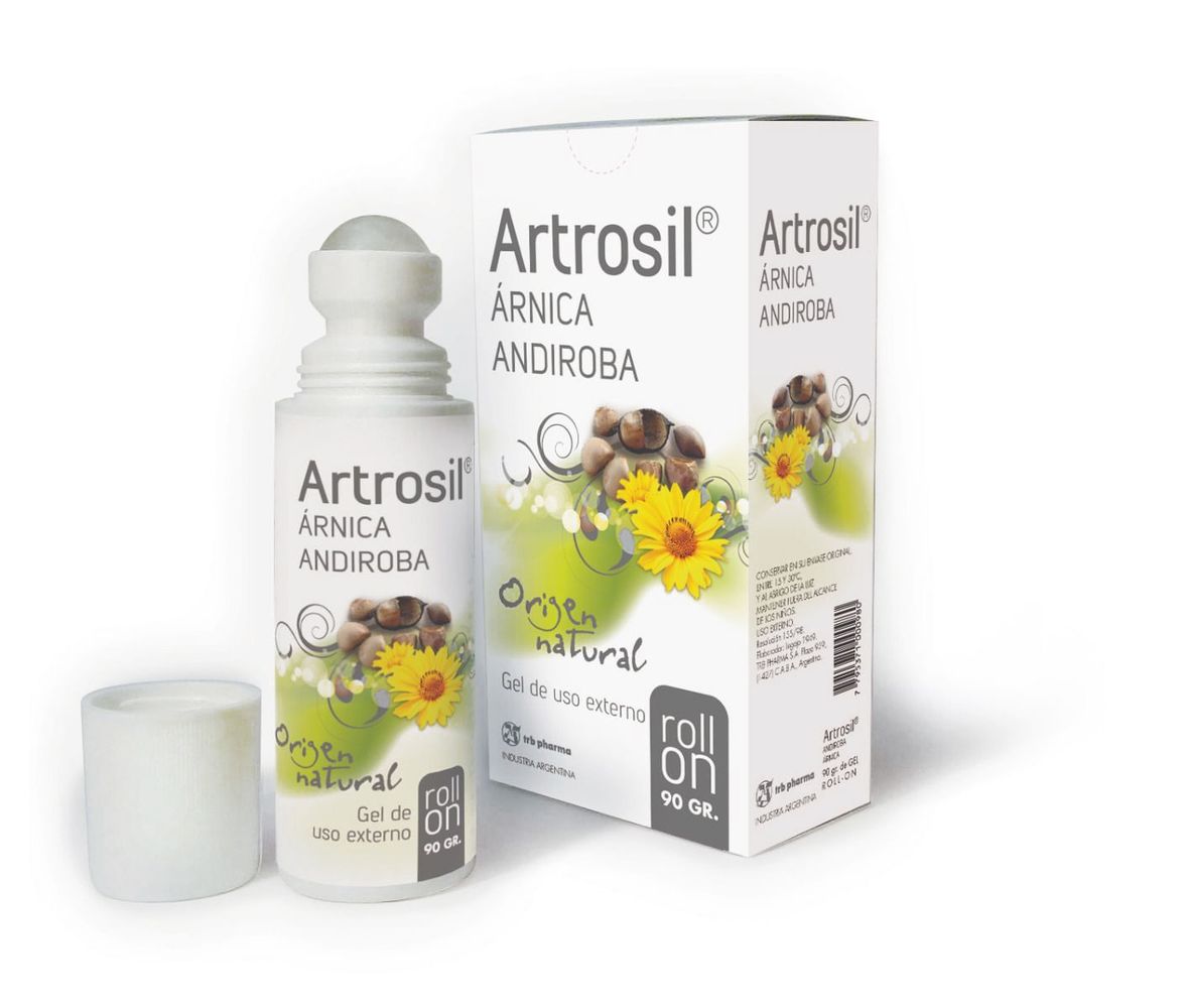Artrosil Arnica Gel Roll On Artrosis Dolores Musculares 90g