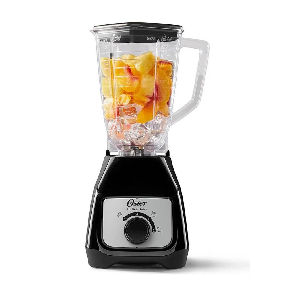 Licuadora Oster BLSTKAP Pica Hielo Acople Metálico 1.25l Negra 550W ...