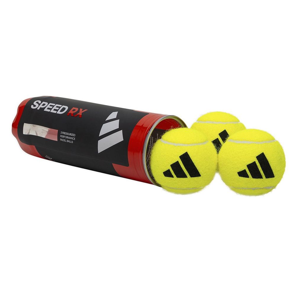 Tubo Pelotas Padel adidas X3 Balls Speed Rx