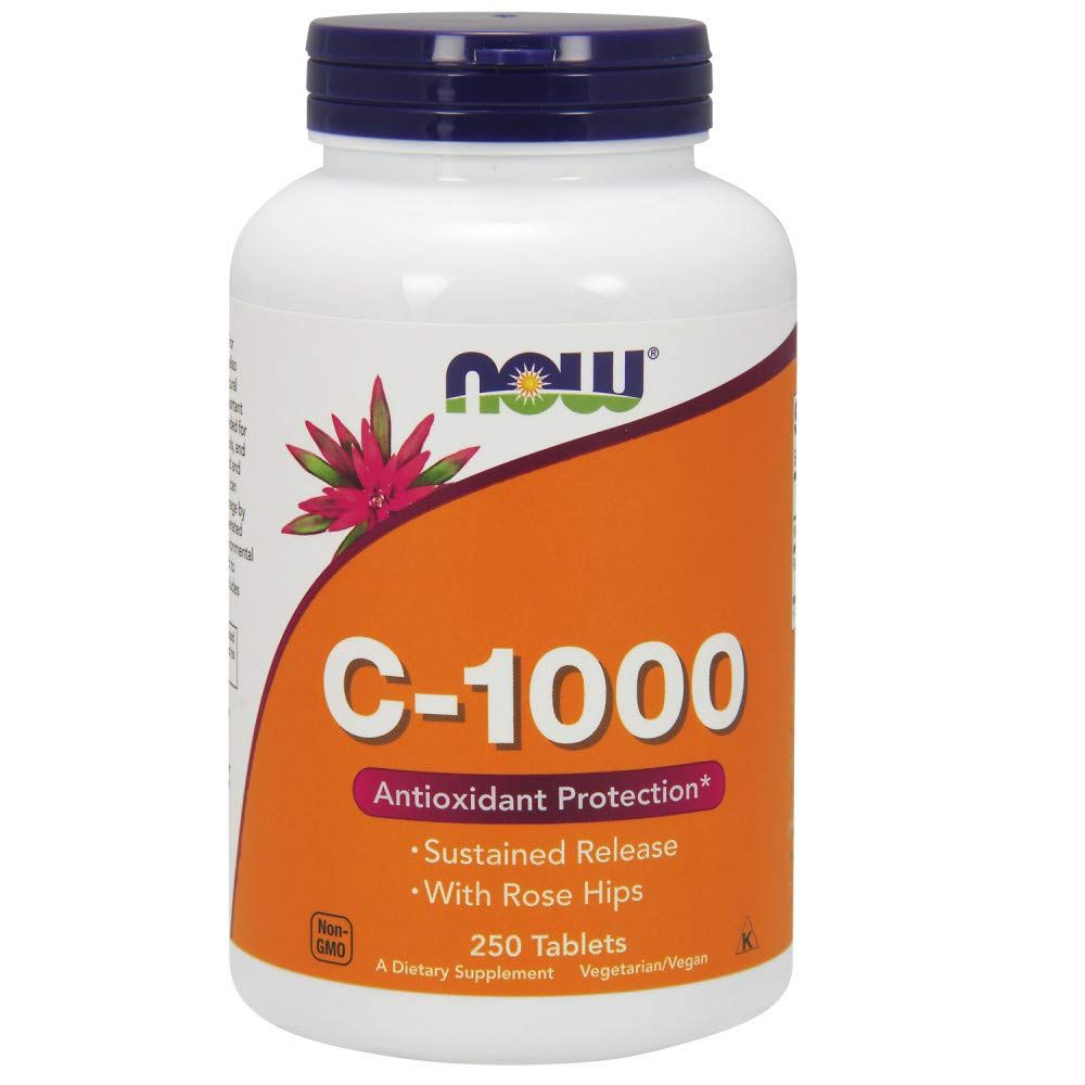 Complementa NOW con vitamina C-1,000 con escaramujo 250 tabletas