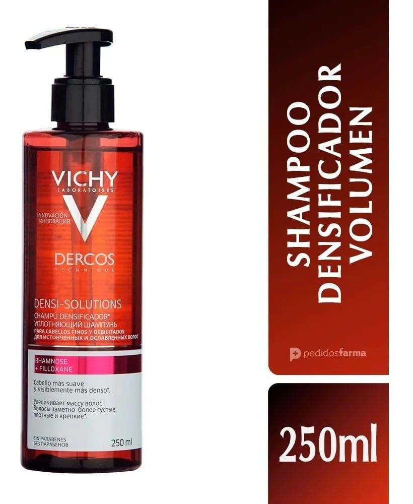 Shampoo densificador - Dercos Densi Solutions 250ml de Vichy