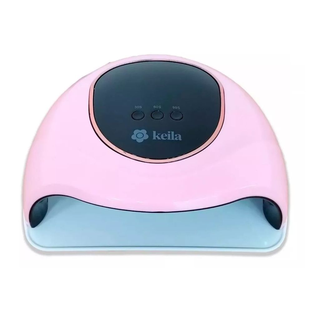 Keila Cabina Uv Led 72w Beauty Pro Esmalte Semi Geles Rosa