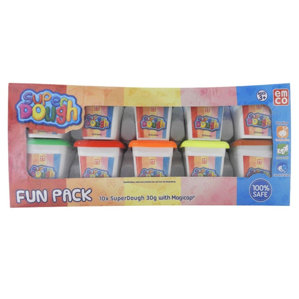 Juego de Masa Super Dough Fun Pack 10 6104