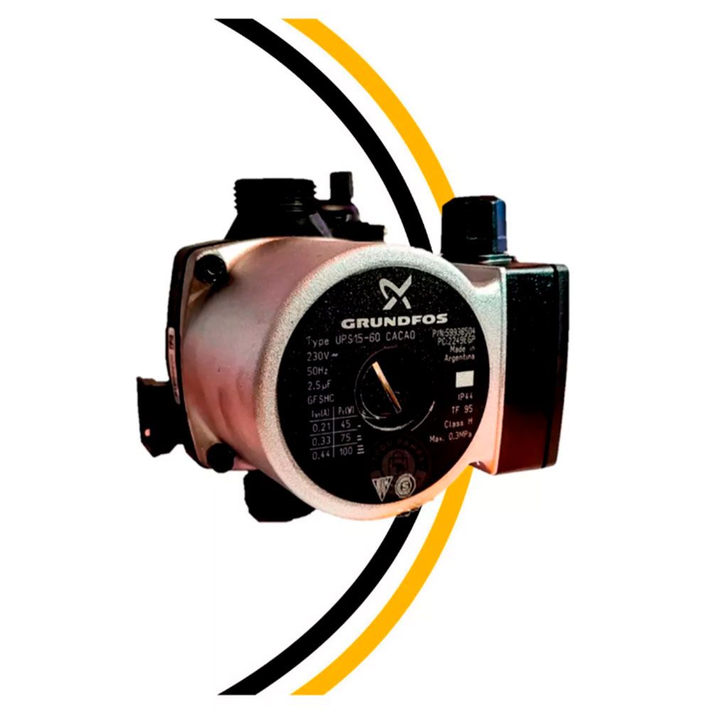 Bomba Circuladora Grundfos Cacao 15/60 Con Purgador