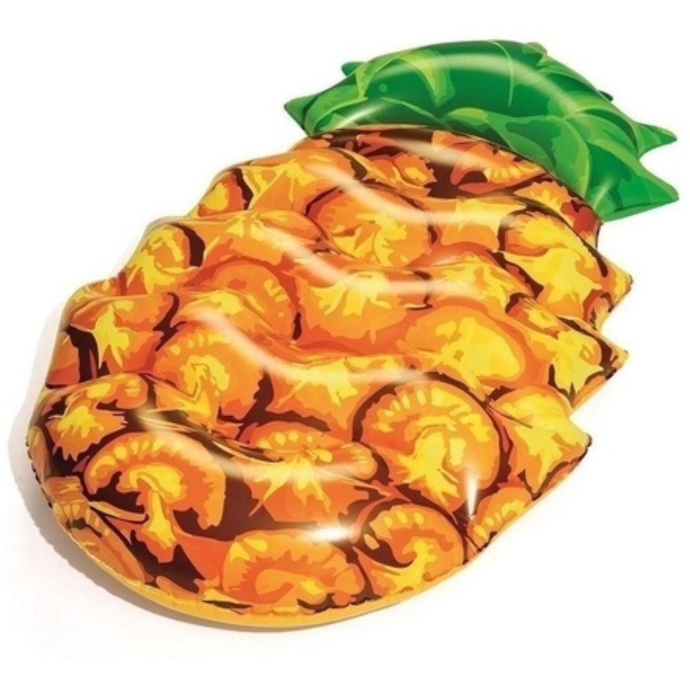 Colchoneta Inflable Fruta Anana Bestway Pileta Playa