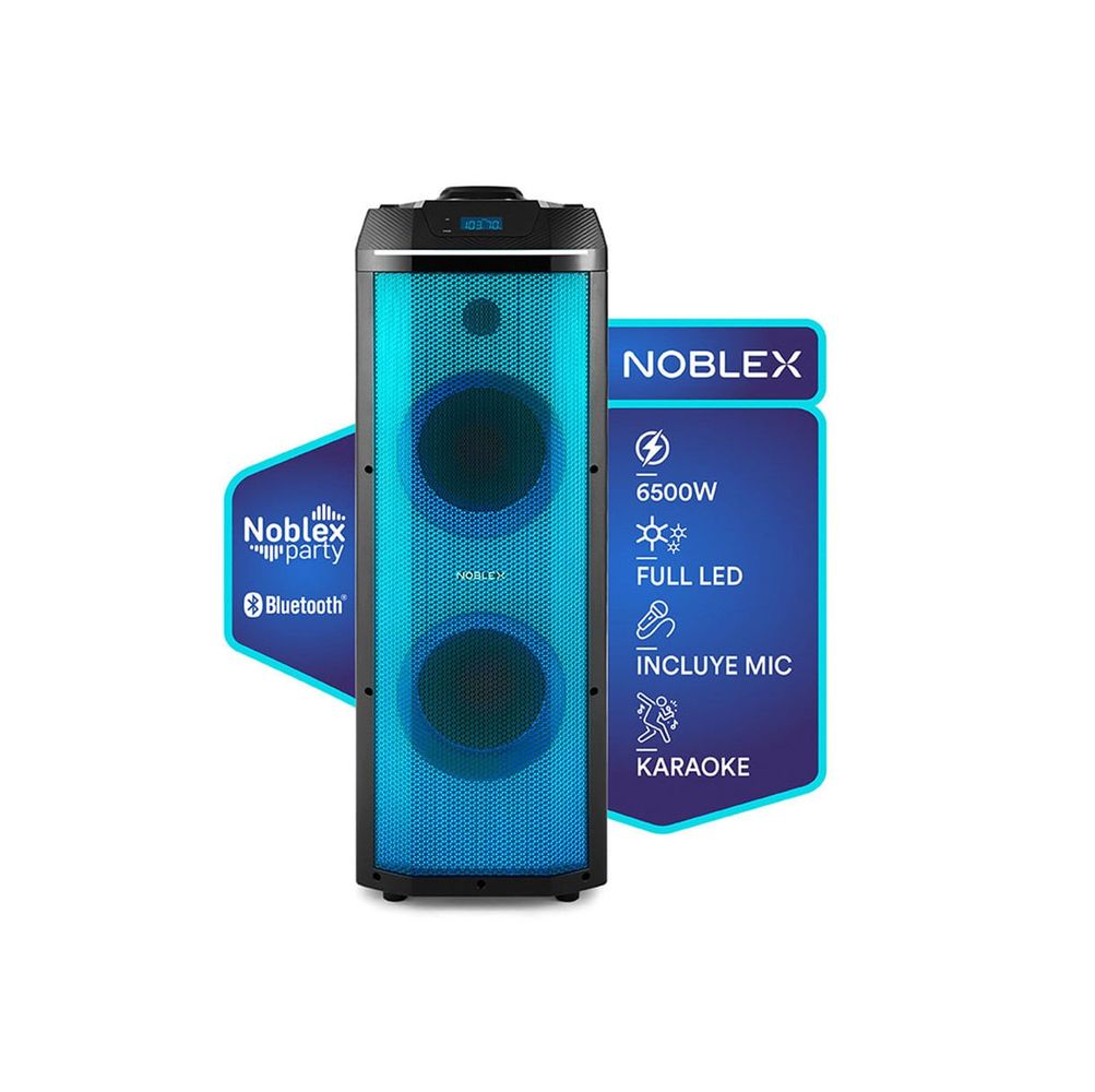 Torre De Sonido Noblex Mnt870f Bluetooth 6500w