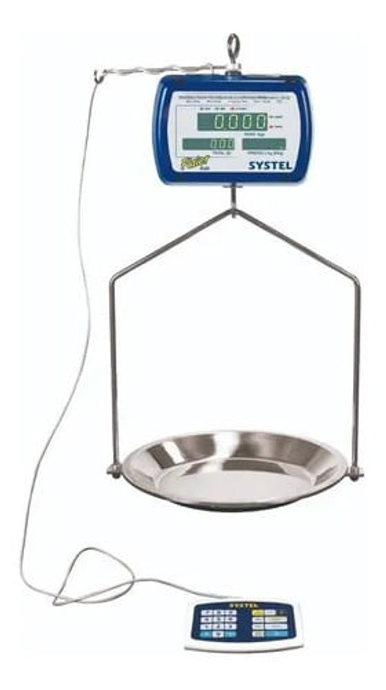 Balanza Colgante Systel Flaier Plus 30 Kg Puerto Impresor