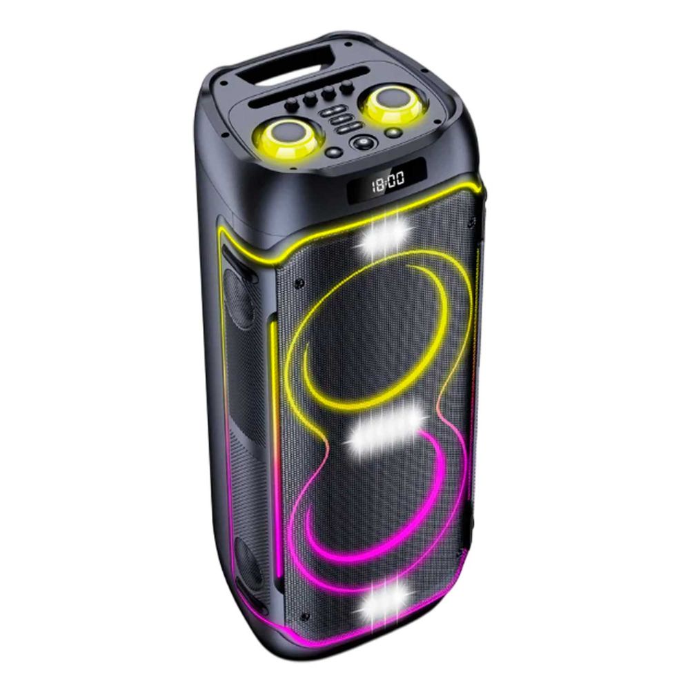 Parlante Portátil 100W RMS 2x10" BT Batería 6 Horas RGB Stromberg Nova