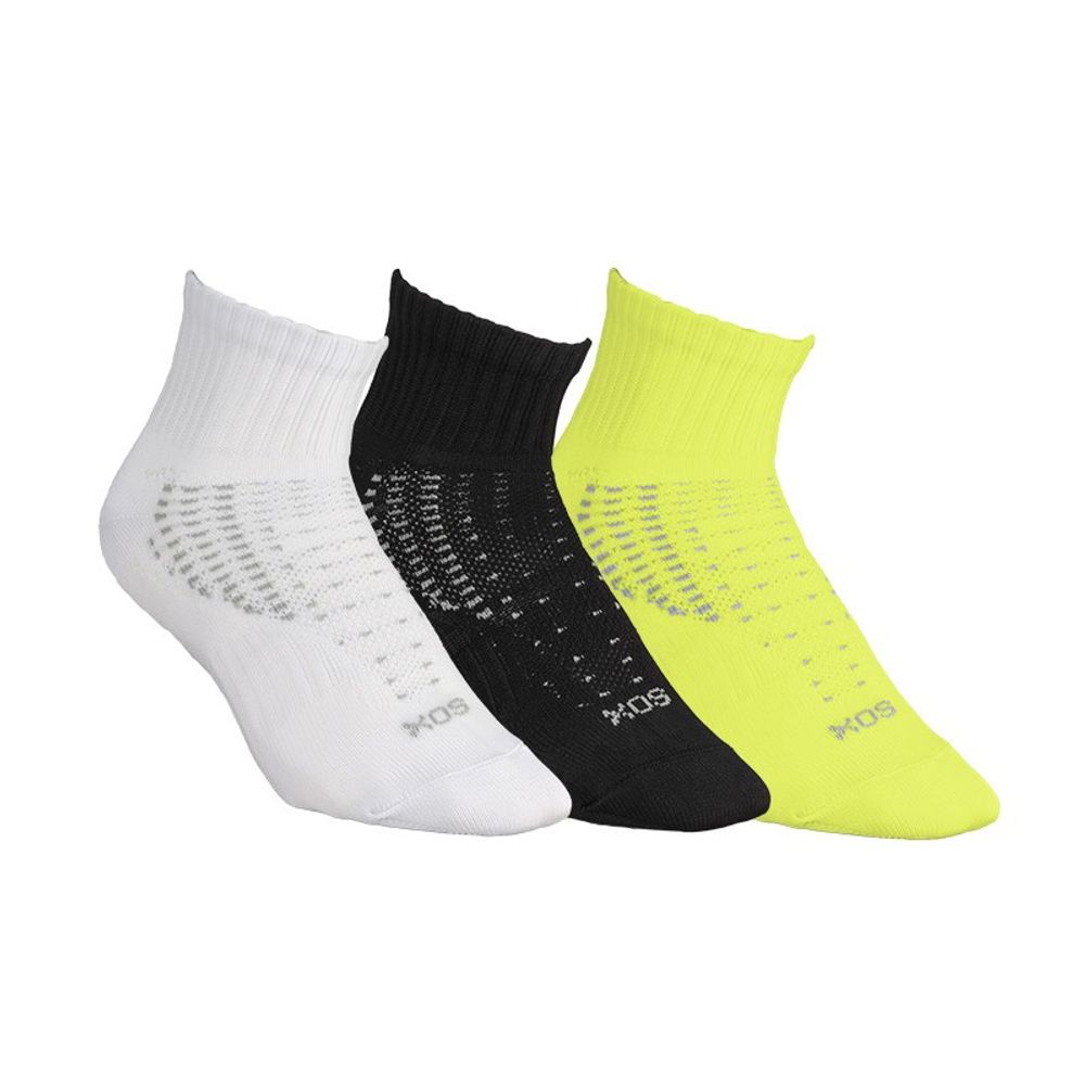 Pack x3 Medias Soquetes Sox Talle L 41-43 Running