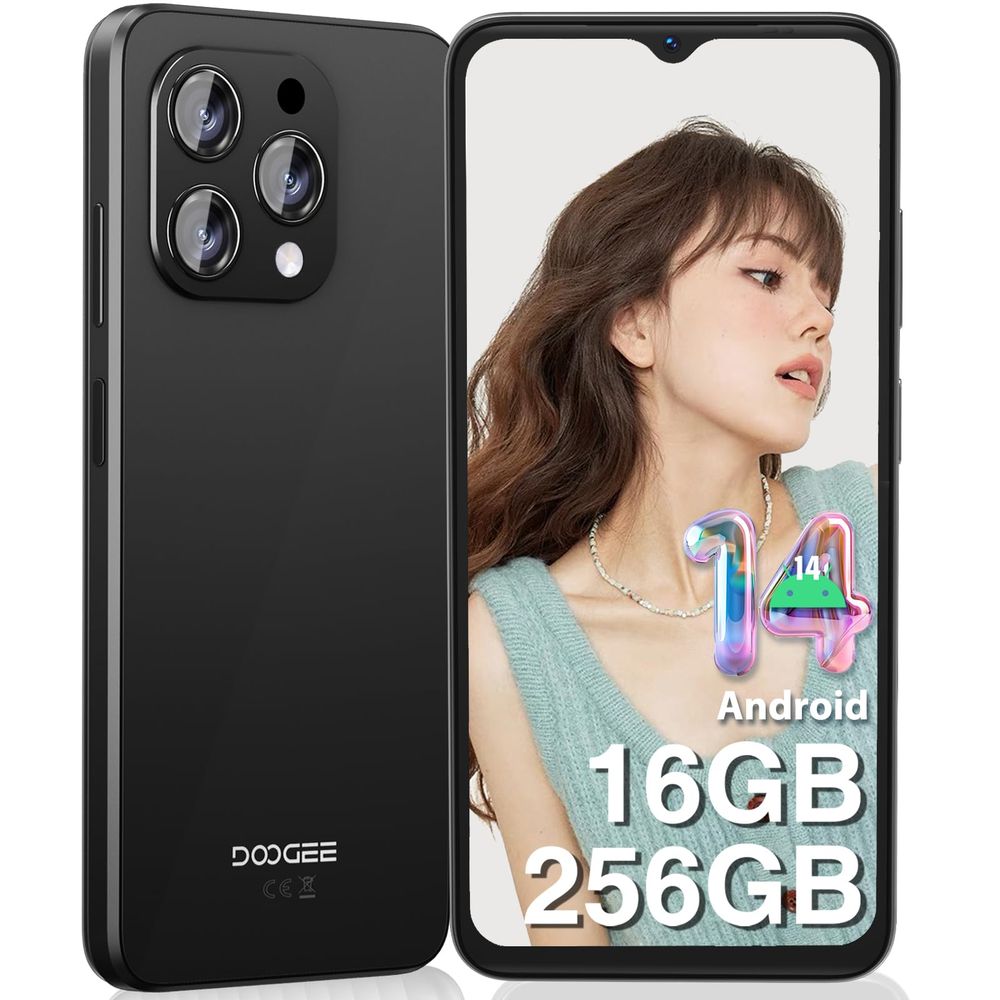 Smartphone DOOGEE N55 Pro 16 GB de RAM 256 GB de ROM 6.56 pulgadas Android