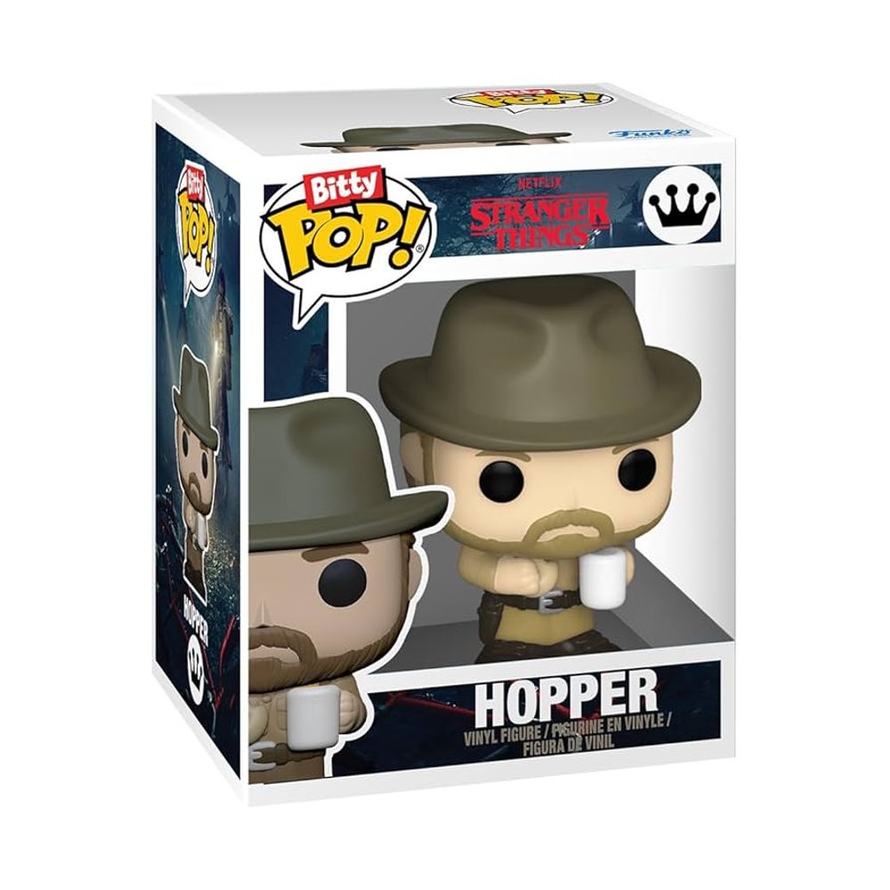 Funko Pop Playset Bitty Pack X4 Stranger Things S1 Hopper