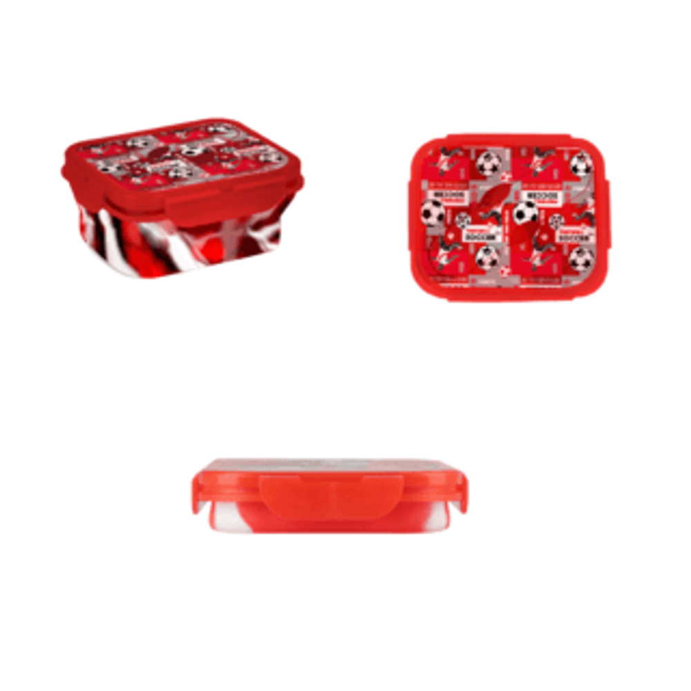 Lunchera plegable de silicona - Footy - River