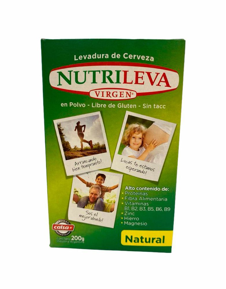 Suplemento Nutrileva Lev.de Cerveza En virgen C 200g