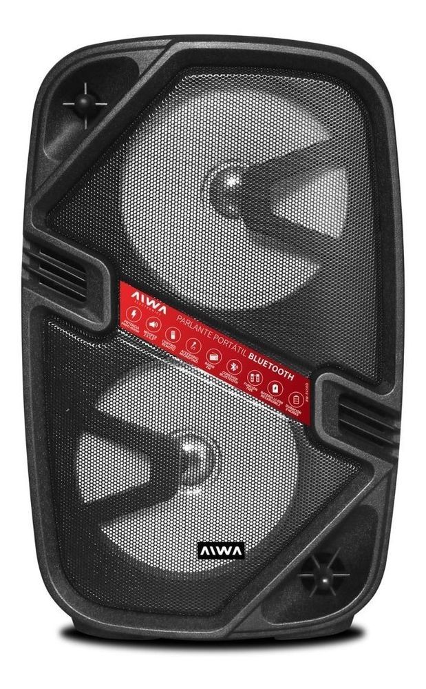 Parlante Aiwa Party Portatil Con Bluetooth