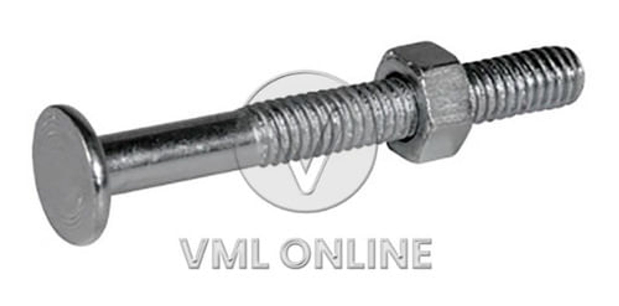 Bulon Tornillo Para Tapa Camara Galvanizado