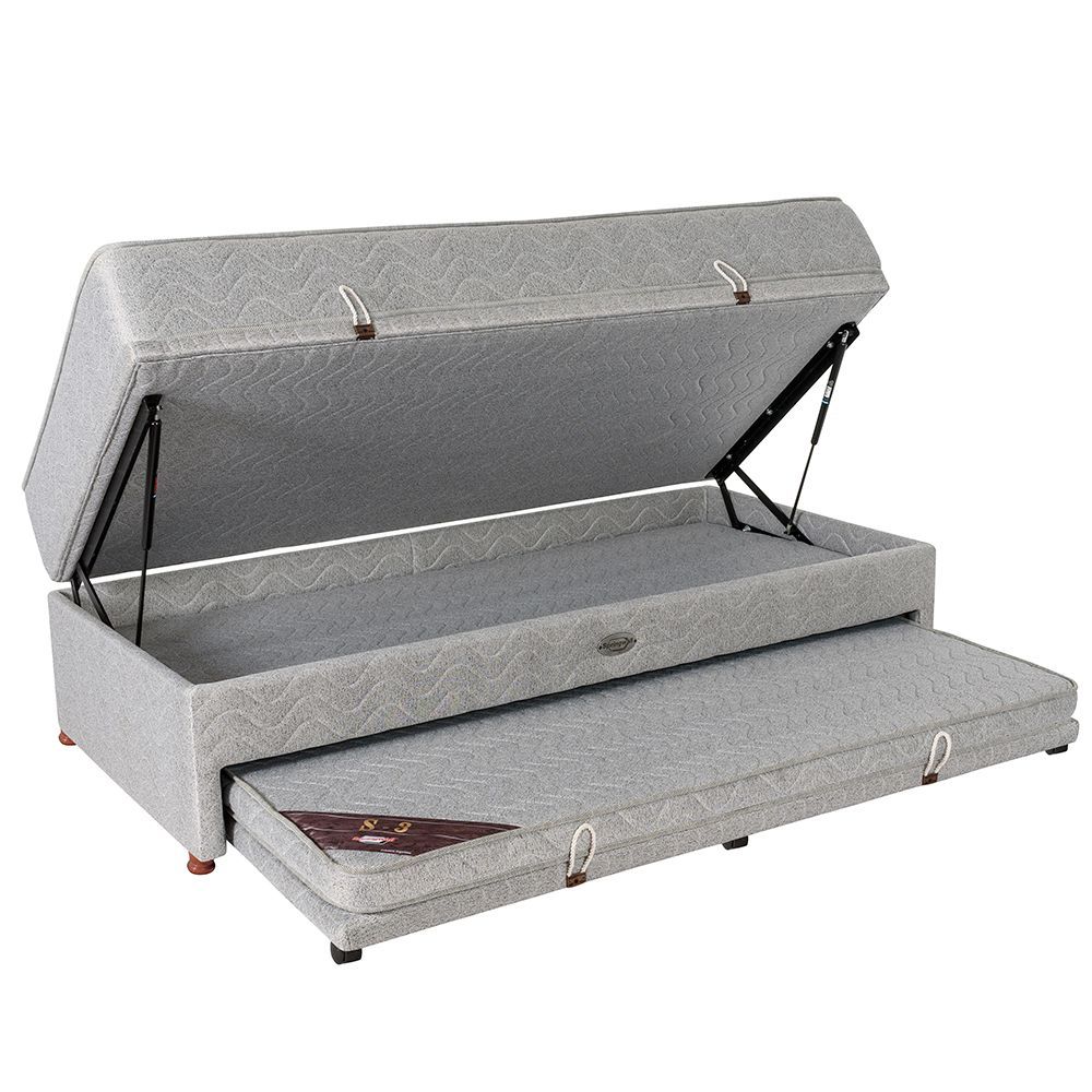 Sommier c/Cama Adicional y Base Baulera 90x190cm Springwall S3