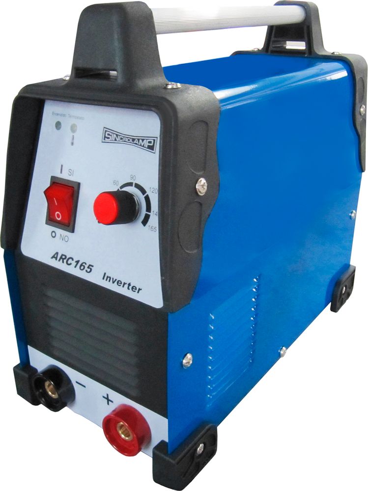 Soldadora Inverter MMA Sincrolamp Arc 195 180 amp Azul