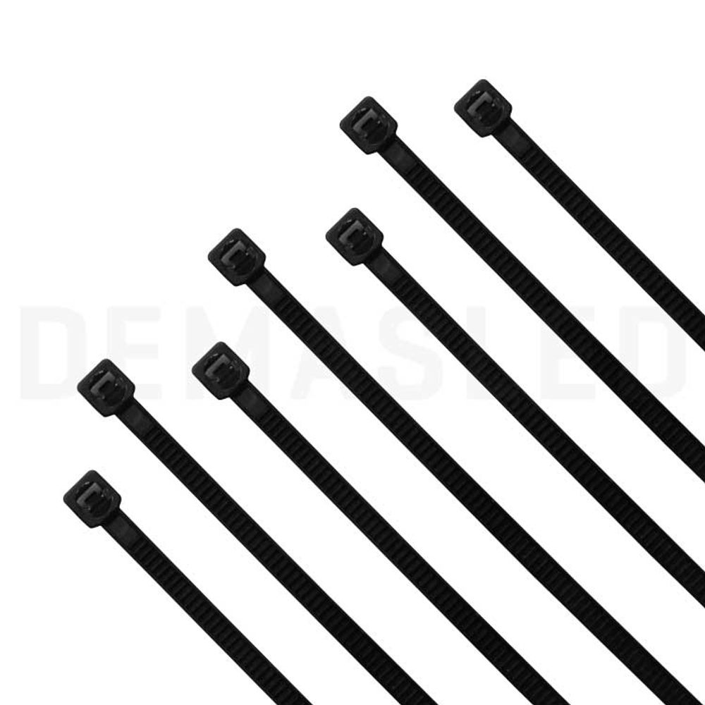 Precinto Plastico Prensacable 10cm X 2.5mm X 100 Precintos