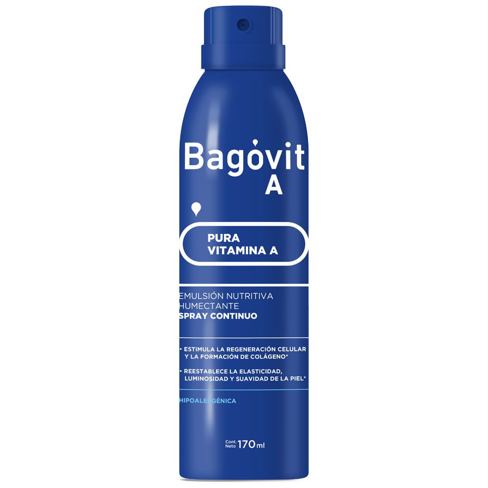 Bagovit A Emulsion Spray Continuo Pura Vitamina A 170ml