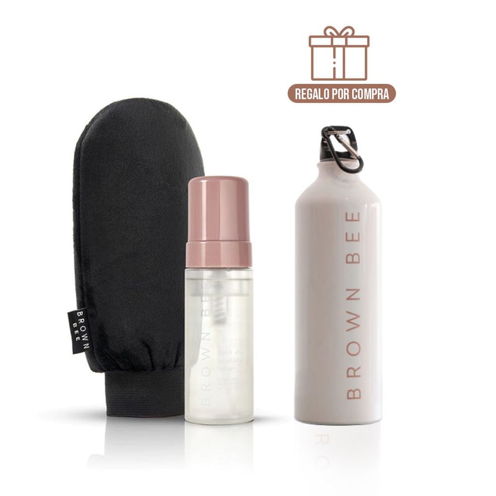 Brown Bee Hydro Kit Mousse 150ml y Aplicador + Bottle Regalo