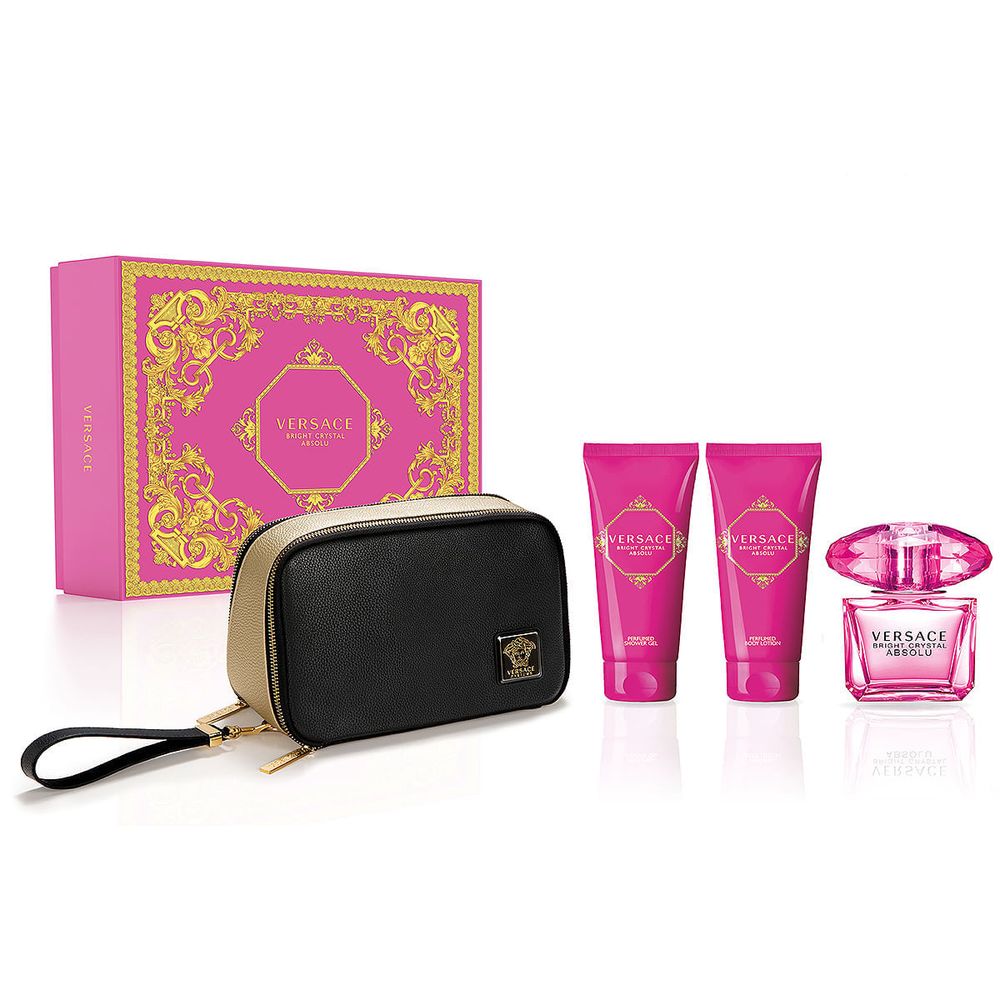 SET MUJER VERSACE BRIGHT CRYSTAL ABSOLUT EDT 90 ML