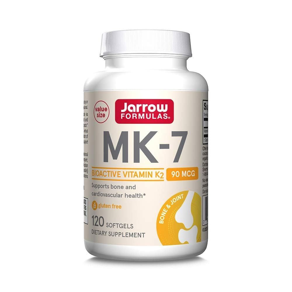 Suplemento Jarrow Formulas MK-7 90 mcg 90 cápsulas blandas de vitamina K2