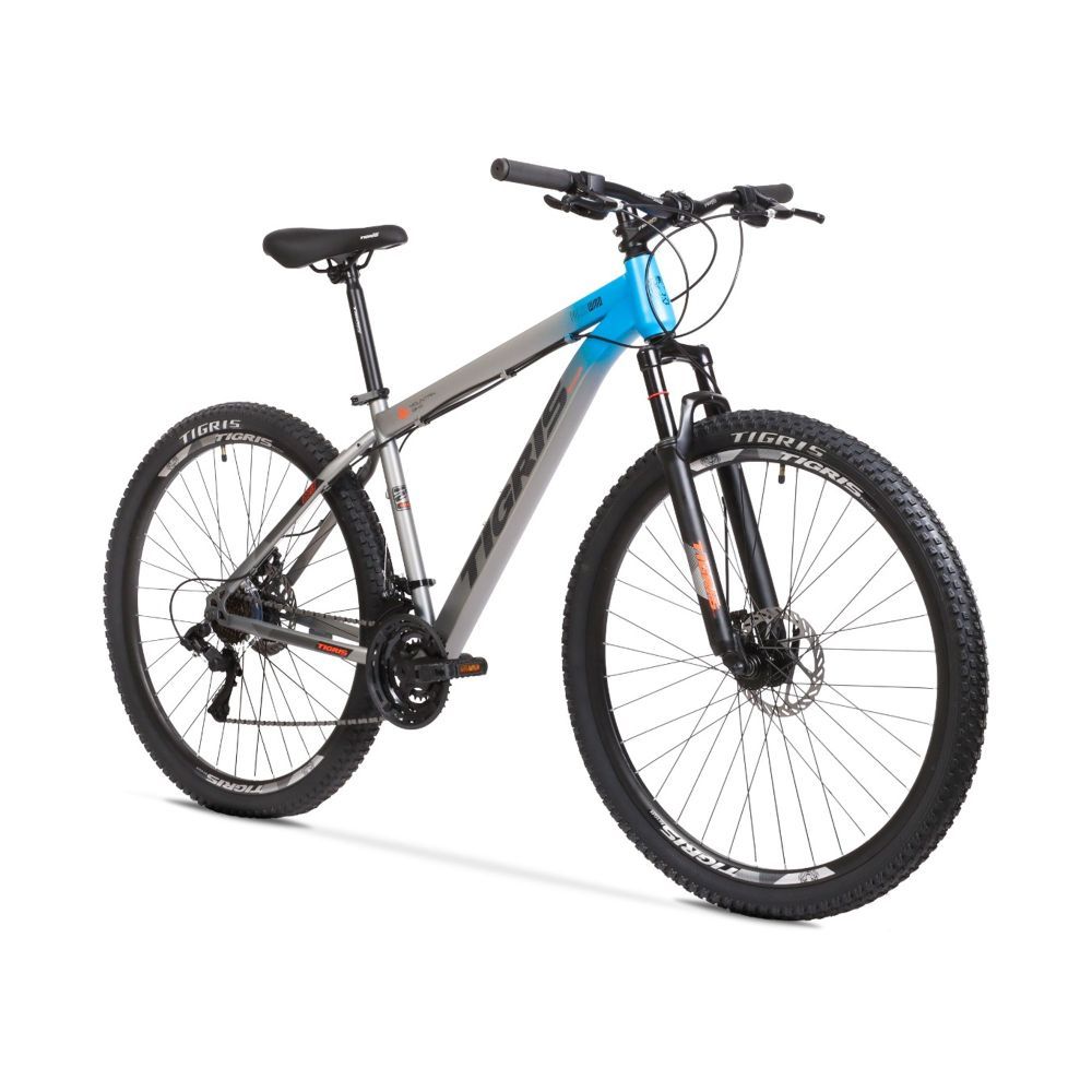 Bicicleta Mountain BIke Acero TIGRIS R29 21Vel Gris Talle S