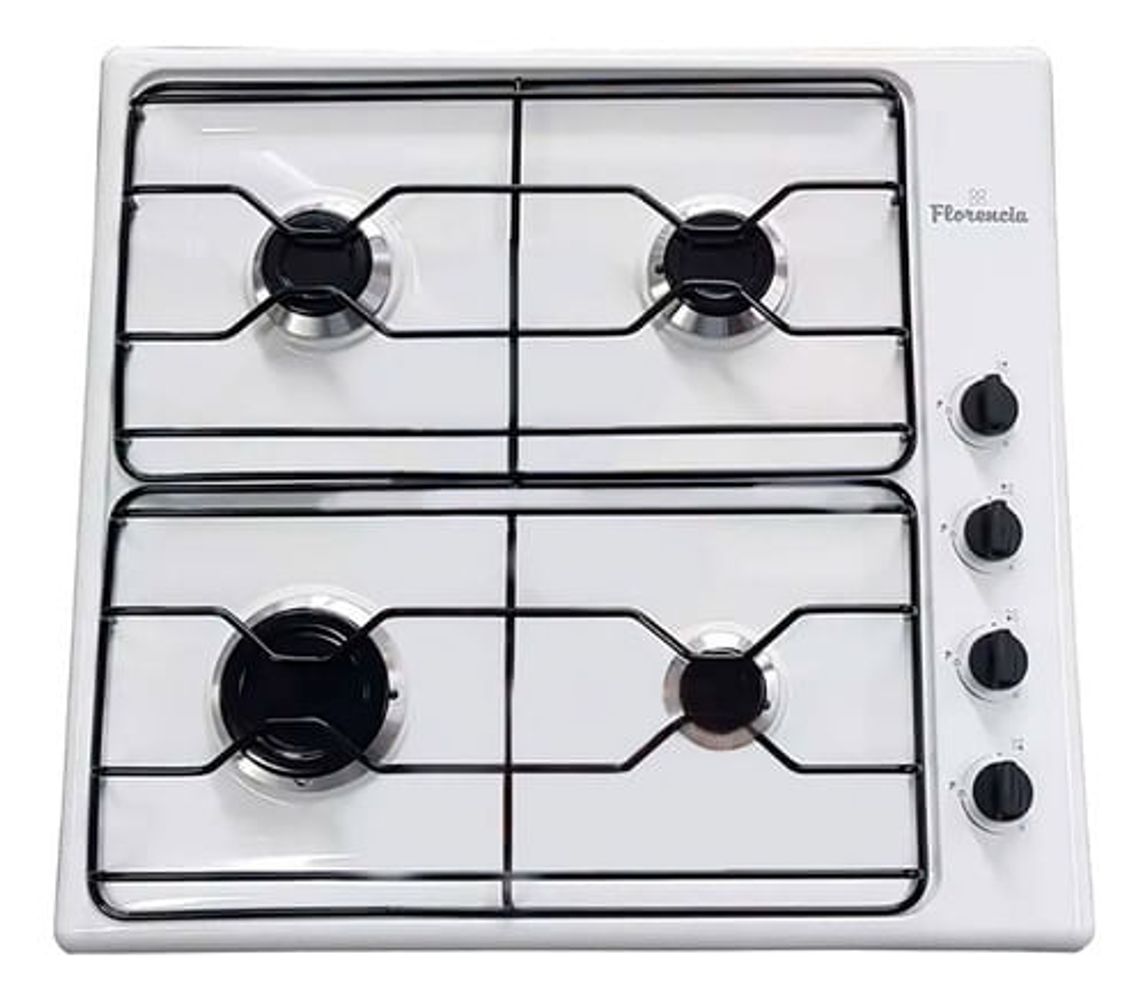 Anafe A Gas Florencia Flor 6736b Blanco 220v