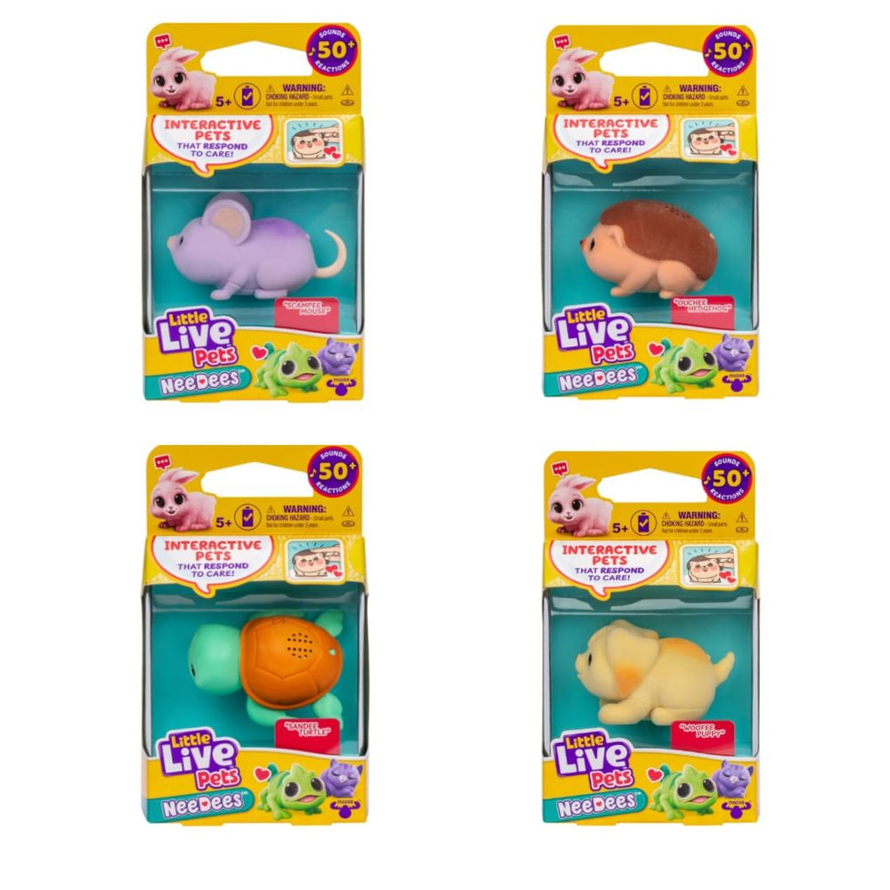 Mascota interactiva Little Live Pets Nee Dees Erizo