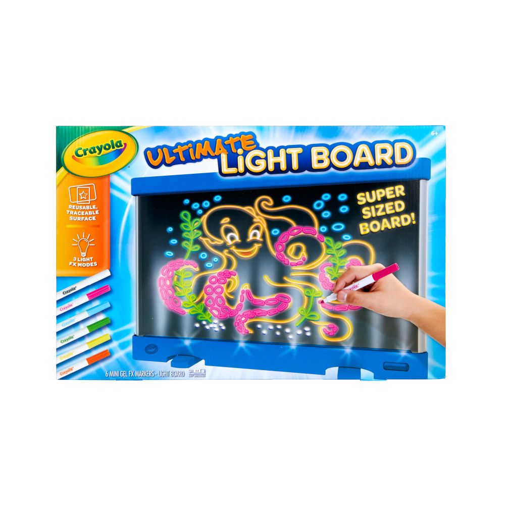 Crayola Ultimate Light Board Azul, tableta de
