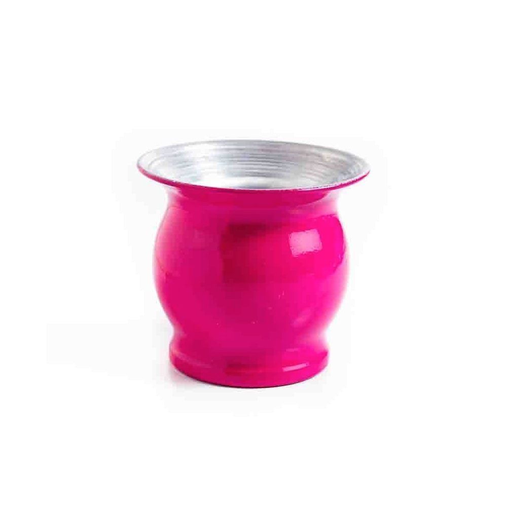 Mate De Aluminio Colores Surtidos Bazar Verde Rosa Esmalte