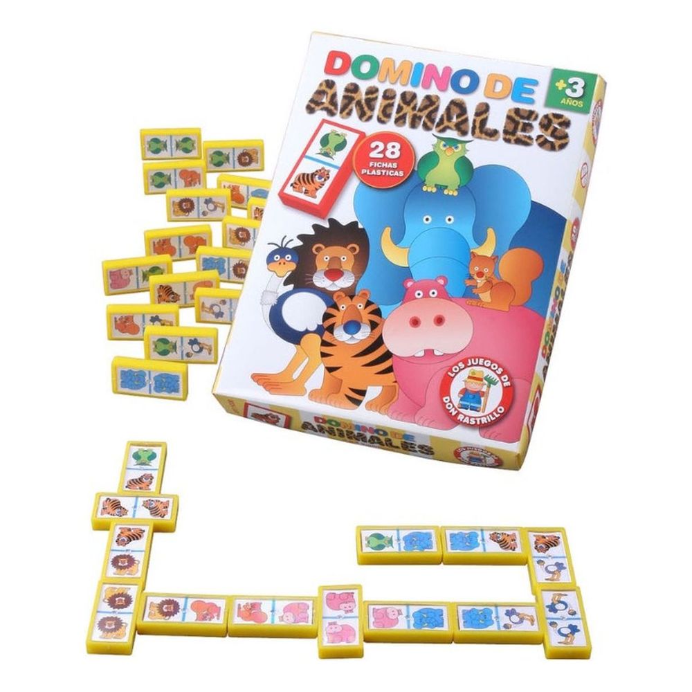 Domino De Animales Don Rastrillo Ruibal Juego De Mesa