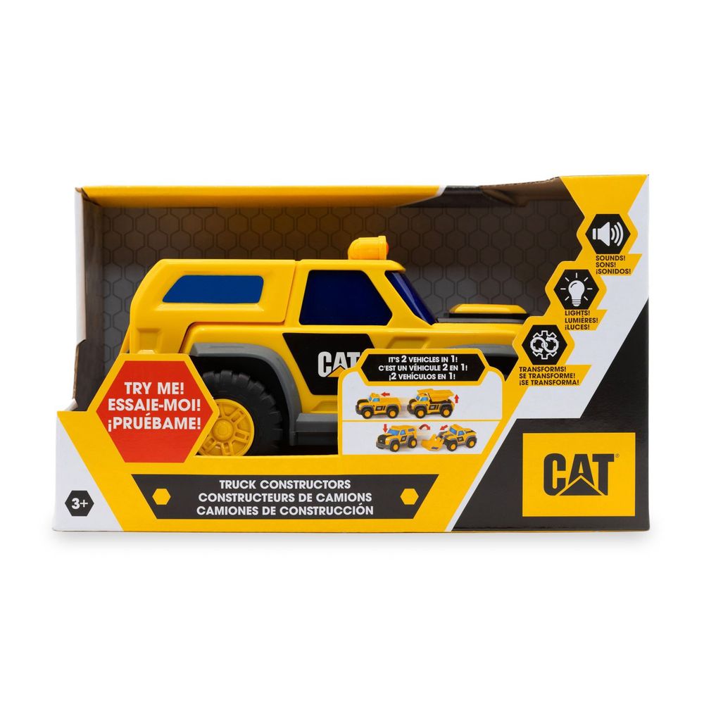 CAT Vehiculo de Construccion Truck Constructors Con Cabina