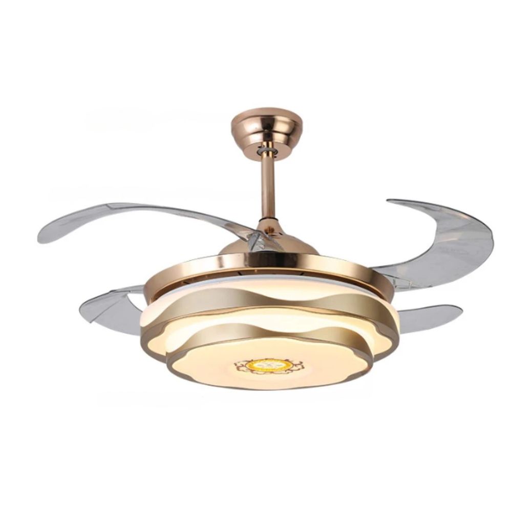 Ventilador de techo con palas retractiles 107CM Motor 30W Y Control Remoto