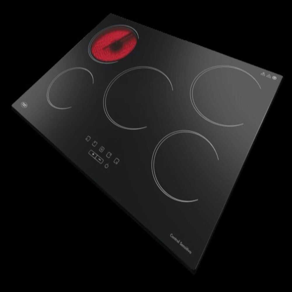 Anafe Eléctrico TST Vitro V Negro 5 Hornallas