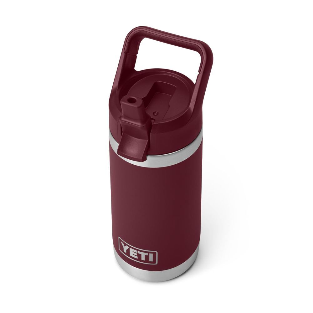 Botella YETI Rambler Jr. Wild Vine Red para niños, 350 ml, con tapón de ...