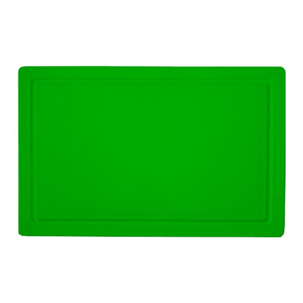 Tabla plástica super grande para picar y cortar Verde Oscuro - Colombraro