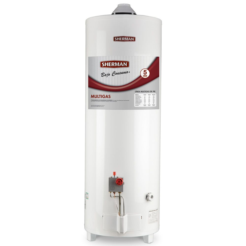 Termotanque a Gas Sherman TPGP80 80Lt