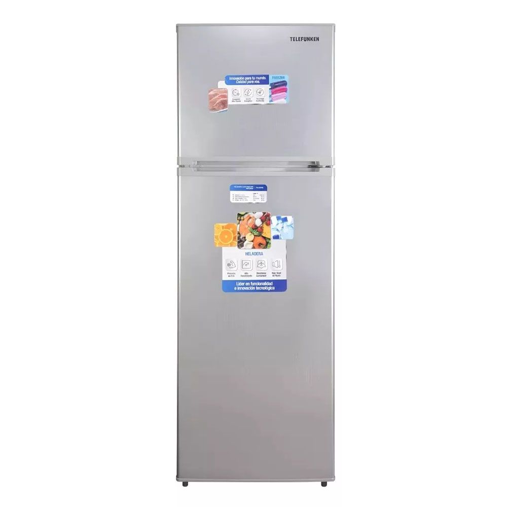 Heladera c/ Freezer Telefunken TFK-HD300 300Lts Silver