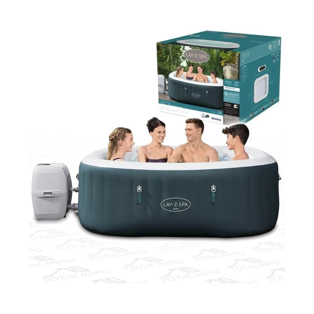 Jacuzzi Inflable Hidromasaje Bestway Lay-z Spa Ibiza