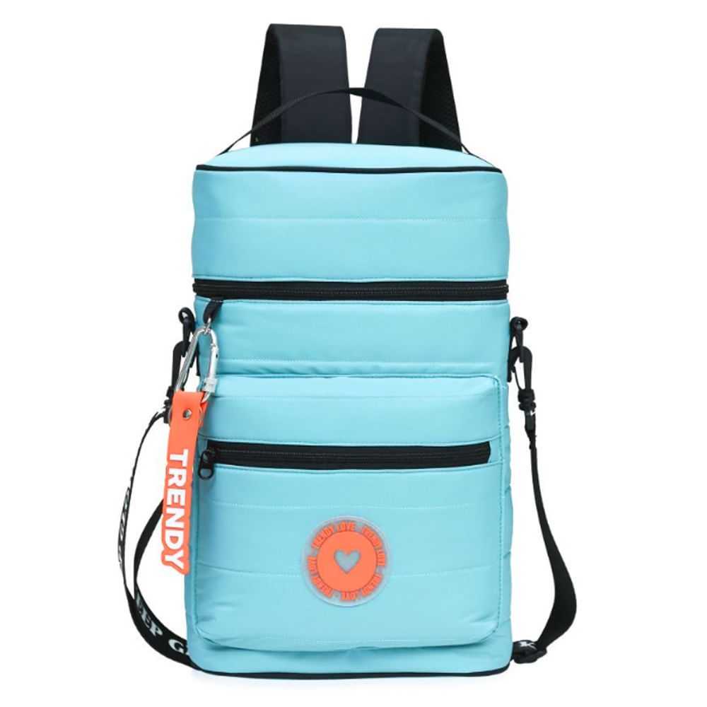 Mochila Matera Trendy Para Termo 1.5L Diseño Colores Tiempo Libre