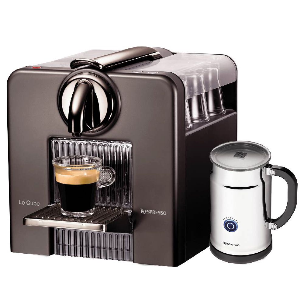 CAFETERA EXPRESS NESPRESSO LE CUBE 185 TITAN