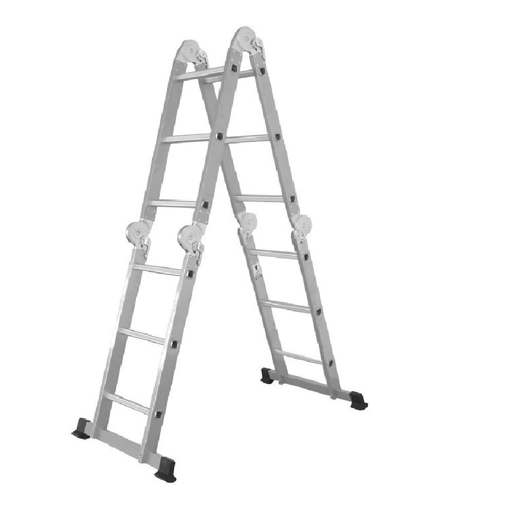 Escalera Aluminio - Acero Multifunción Articulada 4x3 Philco