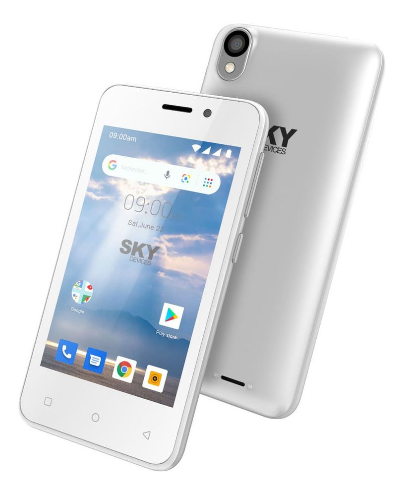Celular SKY P4 Plata