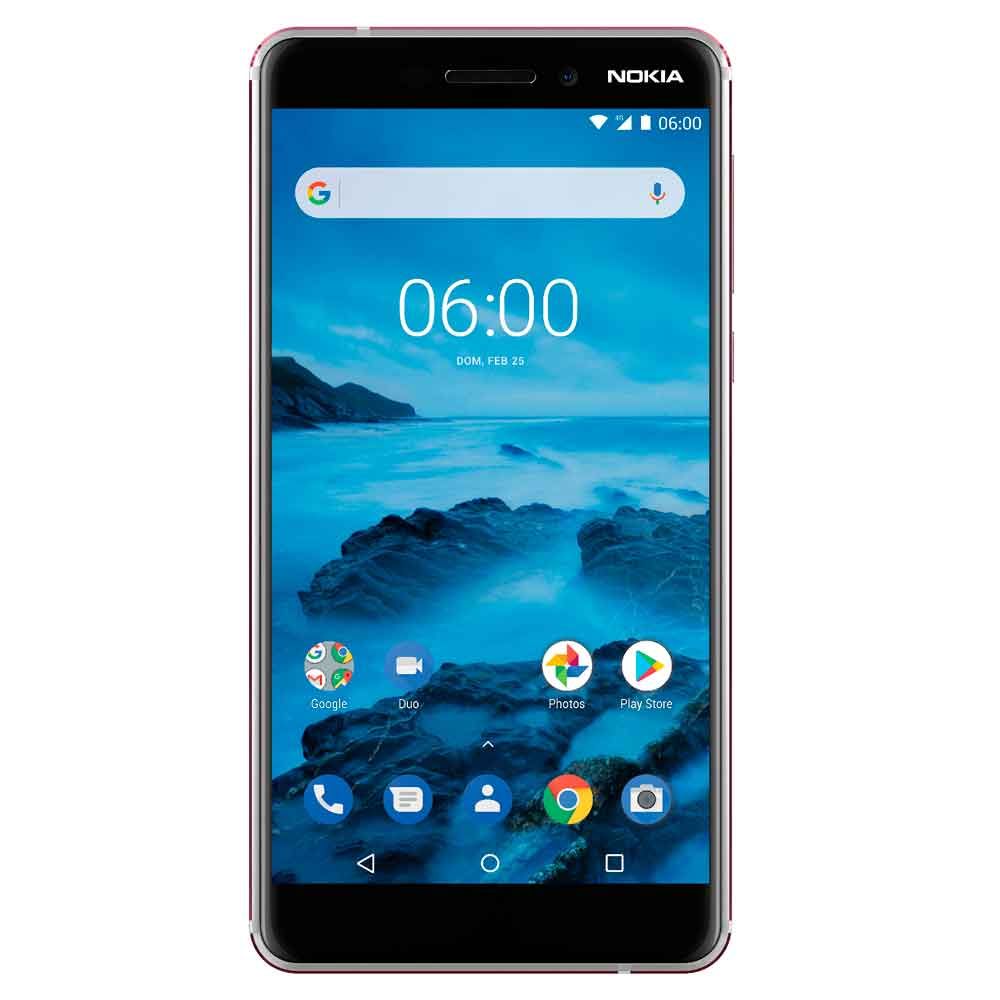Celular Libre Nokia 6.1 Gris Metalizado