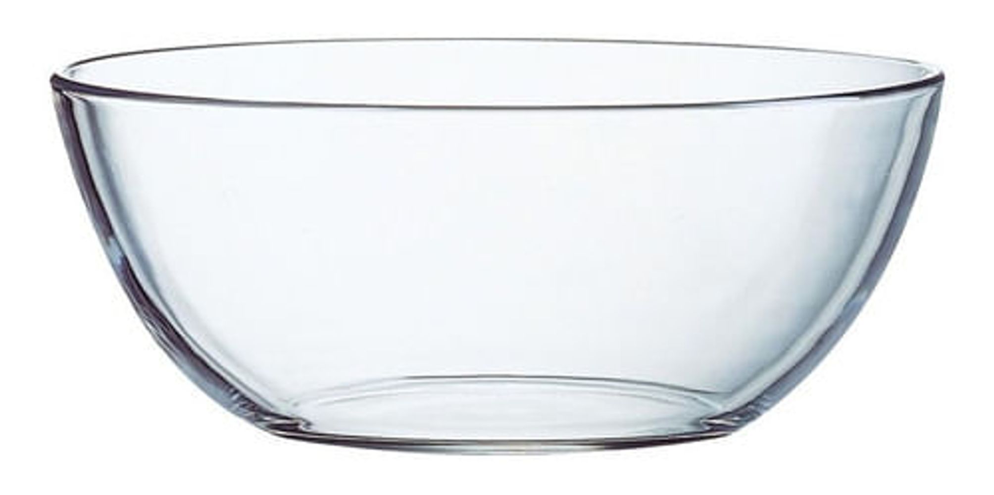 Ensaladera Bowl De Vidrio Hudson 23 X 11 Cm