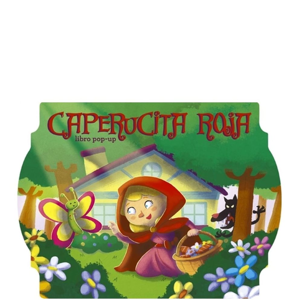 Libro De Cuento Pop Up Caperucita Roja Sf-0001