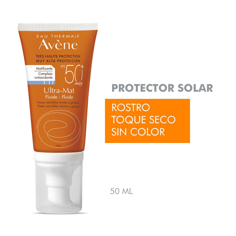 Avene Protector Solar Fluido Ultra-Mat SPF 50+